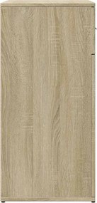 Příborníky 2 ks dub sonoma 79 x 38 x 80 cm kompozitní dřevo 3276618