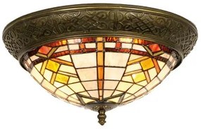 Stropní lampa Tiffany OLD NEW YORK Clayre &amp; Eef 5LL-5349