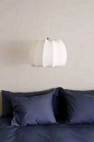 Krémové látkové závěsné svítidlo ø 42 cm Pion – Jotex