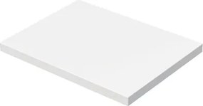 Krycí deska SAT Cube Way 80x3,6x46 cm bílá mat CUBE3D46KD8036BP