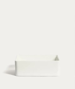 Bílé keramické umyvadlo 36,5x36,5 cm Ovara – Kave Home