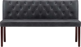 vidaXL Lavice 148,5 cm umělá semišová kůže [288572] Barva: Šedá