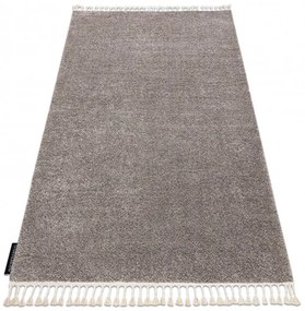 Dywany Łuszczów, Kusový koberec Berber 9000 brown, 80x150, hnědá, ložnice