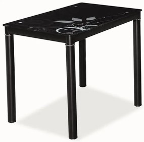 Casarredo Jídelní stůl DAMAR 80x60 černý