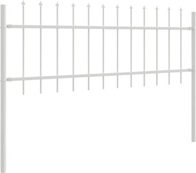 Zahradní plot WOERDEN 7 ks 11,9 x 0,6 m Práškově lakovaná ocel 3334138
