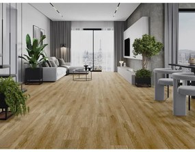 Mexen Manhattan, vinylová podlaha 1240x182 mm SPC 6,5 mm, IXPE 1,5 mm, 4stranná V-drážka, dub, F1041-1240-182-505-4V1-01
