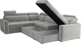 Sedací souprava PEDRO U | 250x315x170 | rozkládací + 2x úložný prostor | VÝBĚR TKANIN