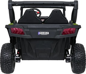 Ramiz Elektrická bugina Gravity pro děti zelená + pohon 4x4 + dálkové ovládání