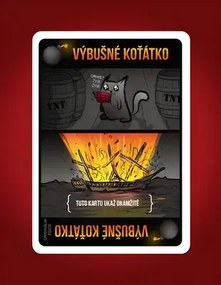 Výbušná koťátka (Exploding Kittens) / Karetní hra / 56 karet / od 7 le