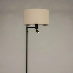 Stojací designová lampa La Scale Crema and Black