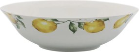 Porcelánová miska s citróny Maison Limone Blossom - Ø 24*7 cm / 1400 ml