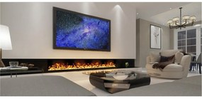 Water vapor fireplace LODOR -  Parní krb 2200 3D hloubka 300mm 1 barva
