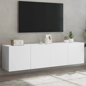 vidaXL TV skříňky nástěnné 2 ks 80 x 30 x 41 cm [836953] Barva: Bílá