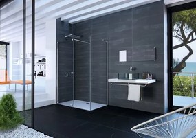 Hüppe Xtensa sprchová zástěna walk-in / dveře 140x100 cm x140100l HUPPEX140100L