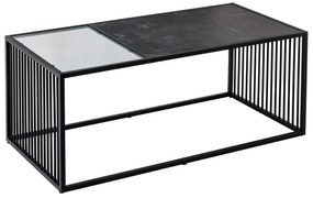 Designový konferenční stolek Haines 100 cm vzor mramor
