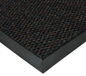 Černá textilní zátěžová vstupní čistící rohož Fiona - 90 x 140 x 1,1 cm