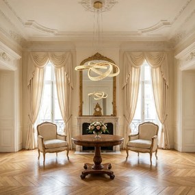 Toolight Rea, ZÁVĚSNÁ STROPNÍ LAMPA G153-CP GOLD, OSW-07826