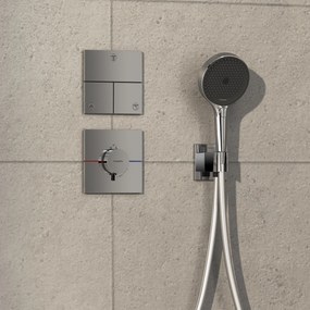Hansgrohe ShowerSelect Comfort E, termostat pod omítku, chromová, HAN-15574000