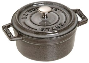 Hrnec STAUB  kulatý 14 cm šedý 0,8l