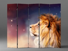 Liox Paraván lev a měsíc Rozměr: 225 x 180 cm