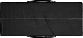 Úložný vak na zahradní podušky černý 135x40x55 cm polyethylen 319345