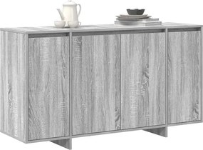 Servírovací skříň Šedá Sonoma 135 x 41 x 75 cm Kompozitní dřevo 3333891