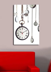 Dekorativní nástěnné hodiny Clocke bílé