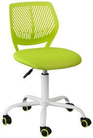 Sobuy SoBuy FST64-GR Psací židle Dětská otočná židle Otočná židle Kancelářská židle Zelená výška sedáku: 46-58cm