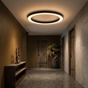 Immax NEO PASTEL SLIM Smart stropní svítidlo 95 x 7cm 68W černé Zigbee 3.0