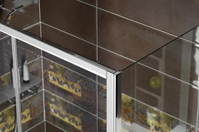 Polysan Deep sprchové dveře do niky 130 x 150 cm posuvné chrom čiré sklo MD1315