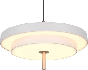 Slonovinové LED stmívatelné závěsné svítidlo Keaton – Trio