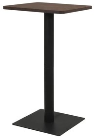 vidaXL Bistro stolek tmavý jasan 50 x 50 x 107 cm