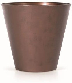 Květináč Tubus Bronze-patinující ocel