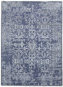 Diamond Carpets koberce Ručně vázaný kusový koberec Diamond DC-JK 1 Jeans blue/silver ROZMĚR: 365x550