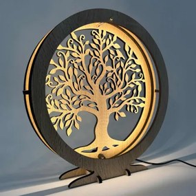 LED lampa Strom života - Luxusní dřevěná dekorace | SENTOP LED0560