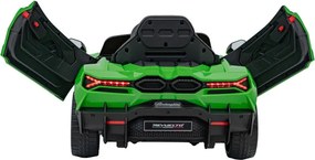 Elektrické autíčko Lamborghini Revuelto zelené