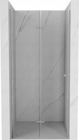Mexen Lima skládací sprchové dveře 90 cm, transparentní, chrom - 856-090-000-01-00
