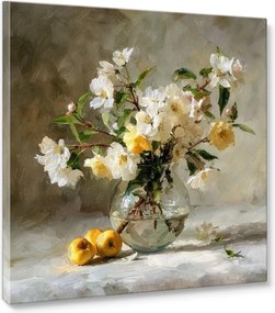 Tištěný obraz s rámem 70x70 cm Apple Flowers – Styler