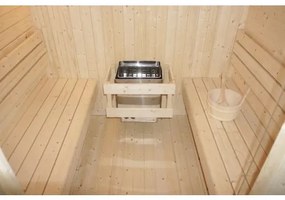 RAKOUSKÝ produkt - Venkovní sauna GÖTEBORG pro 4 osoby 188,2x220x194 cm ( F60200 )