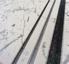 BE Koberec Allianz 6309 GREY - šedý obdélníkový Rozměr: 60x100 cm
