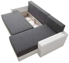 Casarredo - Komfort nábytek Rohová sedací souprava ERASMA I rozkládací s úložným prostorem, Suedine 1024/1