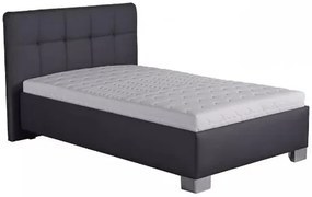 Postel KELLY 140x200 tmavě šedá