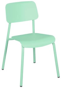 OnaDnes -20% Opálově zelená hliníková zahradní židle Fermob Studie
