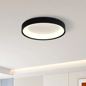 Brilagi - LED Stmív. stropní svítidlo FALCON MODERN LED/30W/230V 40 cm černá +DO