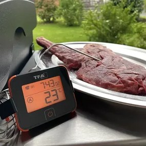 TFA 14.1514.10 BBQ VIEW / Bezdrátový vpichový teploměr / 2 sondy / dos