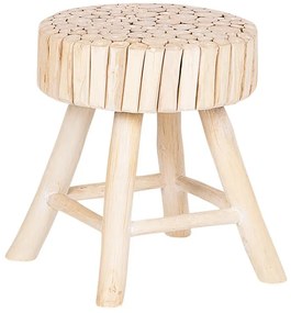 Noční stolek světlé dřevo NAMPA Beliani