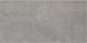RAKO Betonico - Schodovka 30x60 cm, šedá DCPSR791