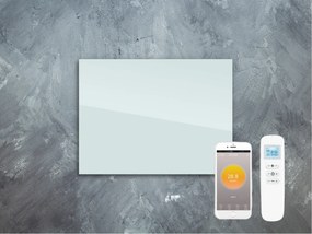Skleněný Infrapanel GLASS 450W Mléčné sklo | Výhřevnost 8 m2 | 80x60 cm | WiFi termostat