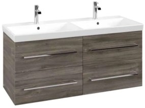 Villeroy & Boch Avento - Umyvadlová skříňka, 118x51x45 cm, 4 zásuvky, Stone Oak A89300RK