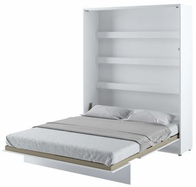 Lenart výklopná postel Bed Concept BC-12 (160) - bílý lesk